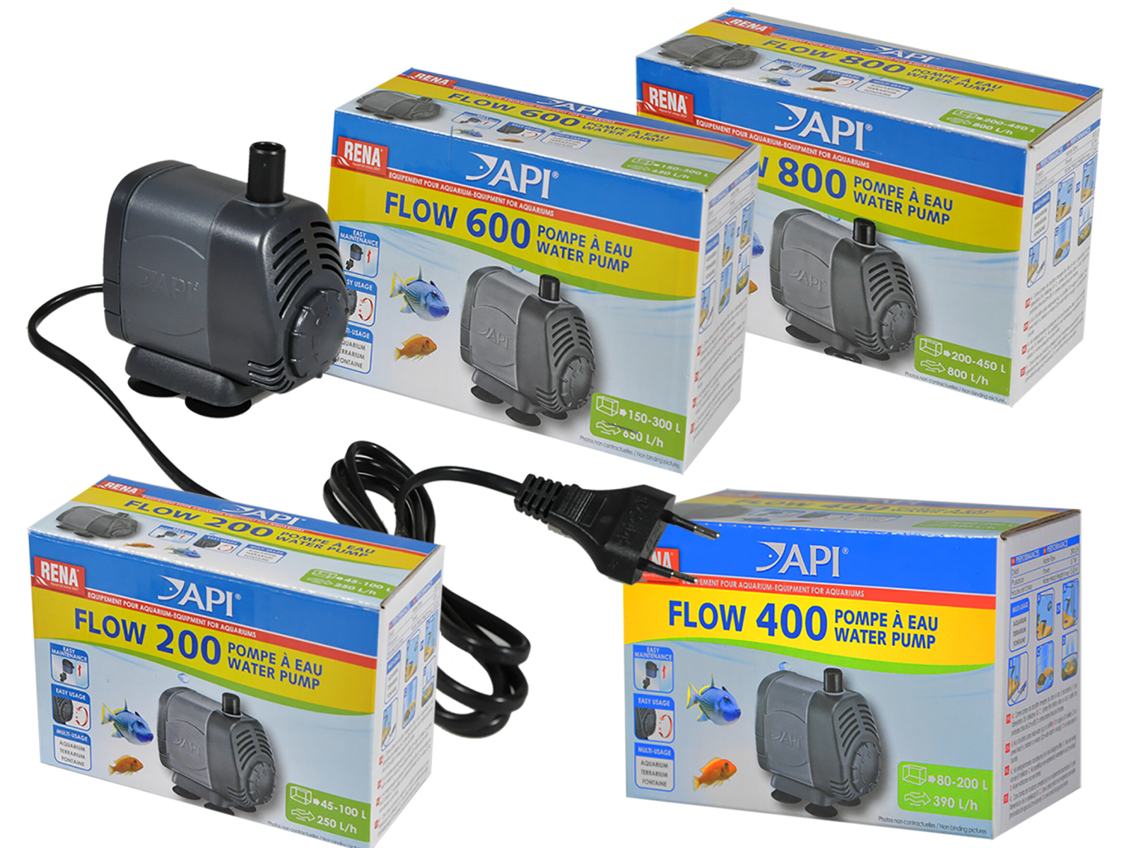 Api - Aquariums & Accessoires - AquaWaterpump API New Rena Flow - Vadigran