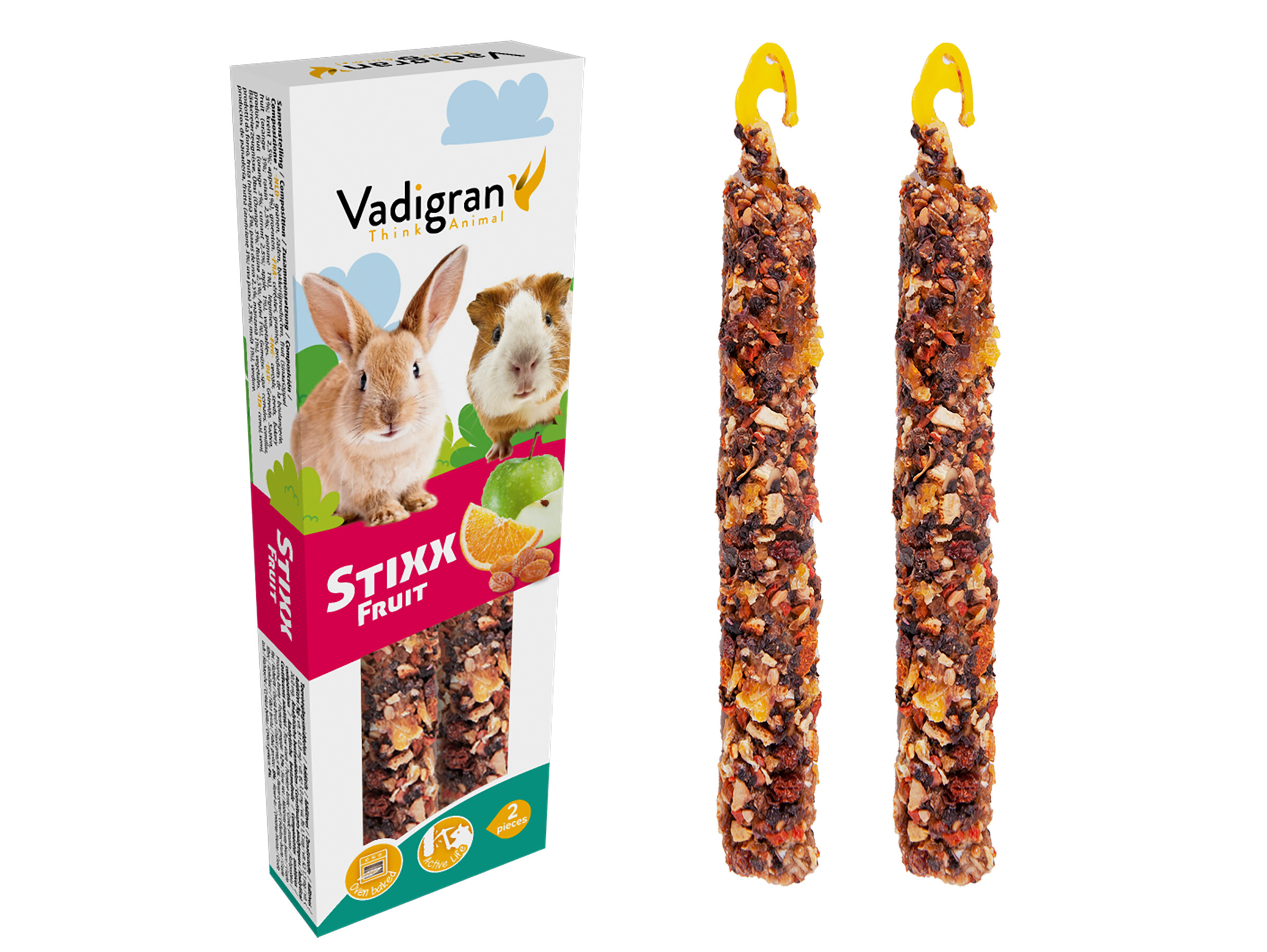 Snack Vadigran Rodent - Snacks - Small animalsStixx rabbit & guinea pig ...