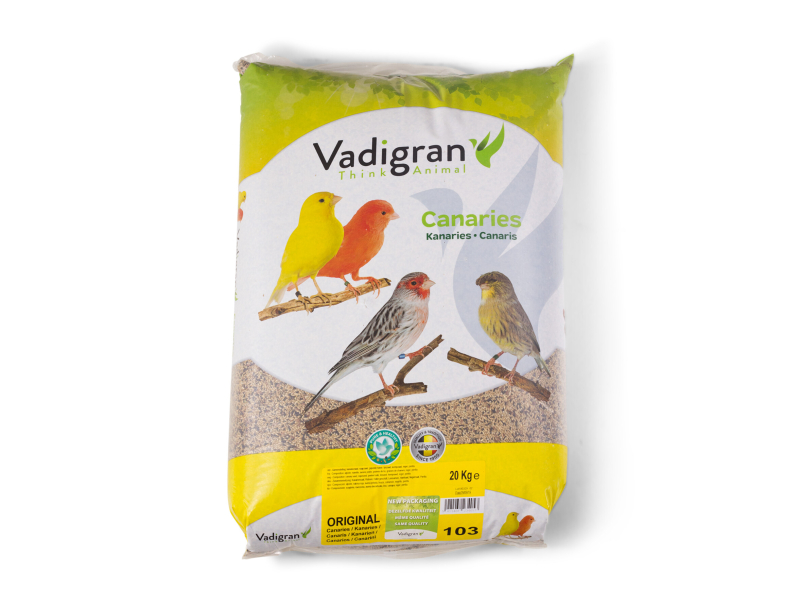 Original Vogel - Voeding - VogelsKanaries Original 20 kg - Vadigran