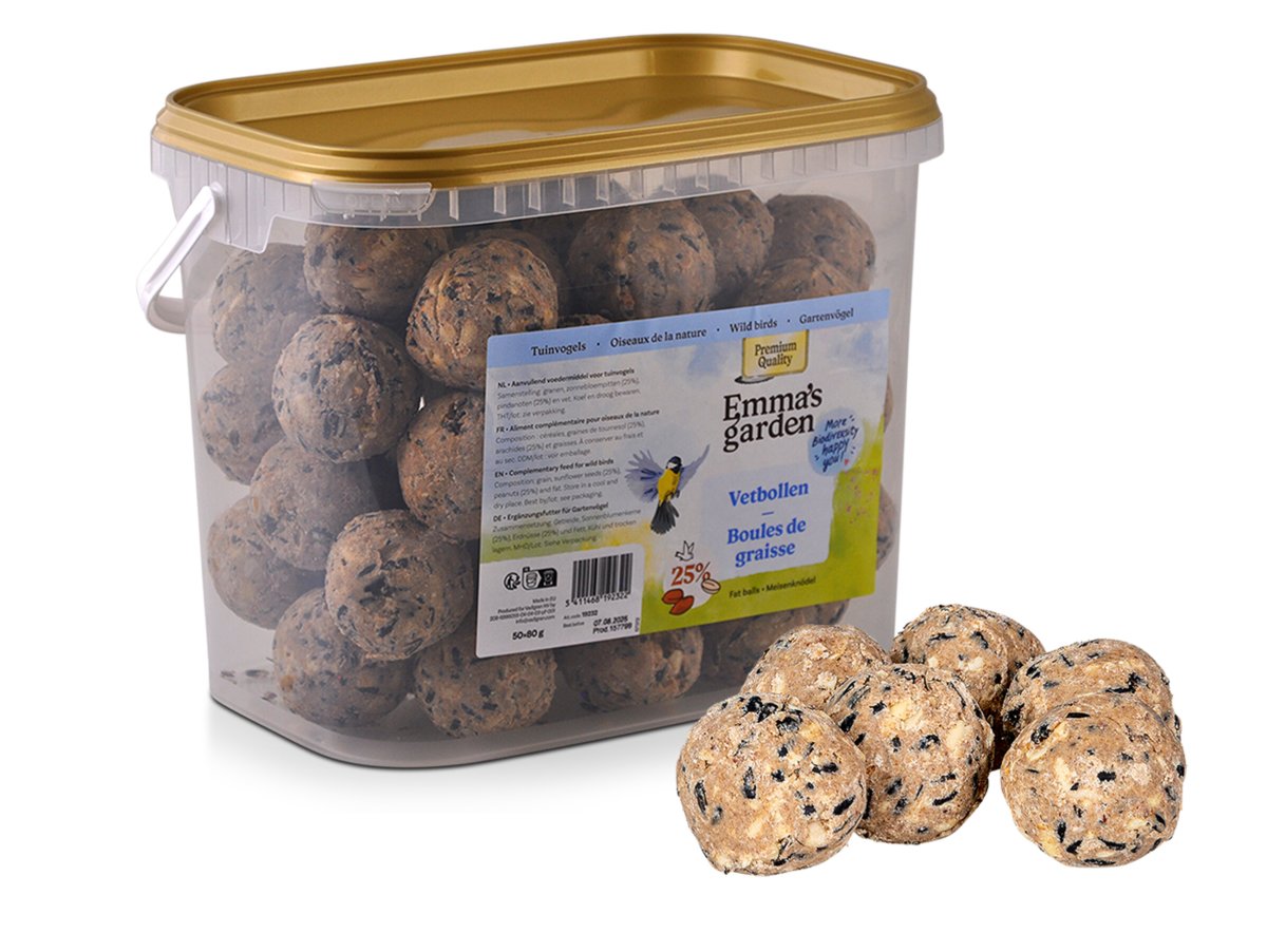 Fat balls - Suet Balls & Feeders - Wild birds Emma's GardenFat balls ...
