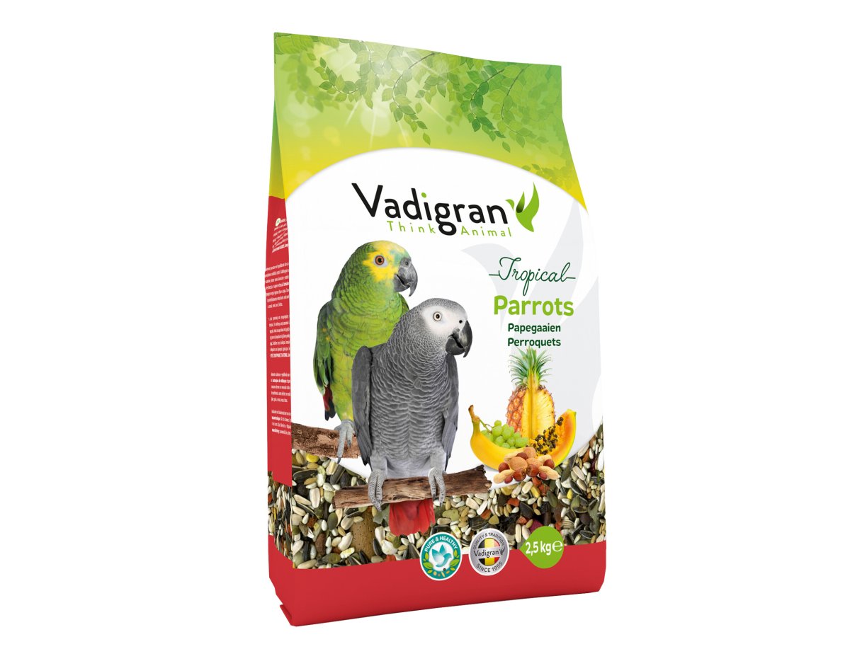 Original Bird - Food - BirdsParrot Tropical 2,5 kg - Vadigran