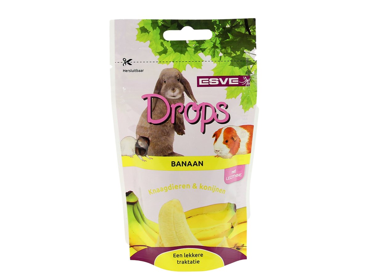 Snack Esve Rodent - Snacks - Small animalsDrops banana small animals ...